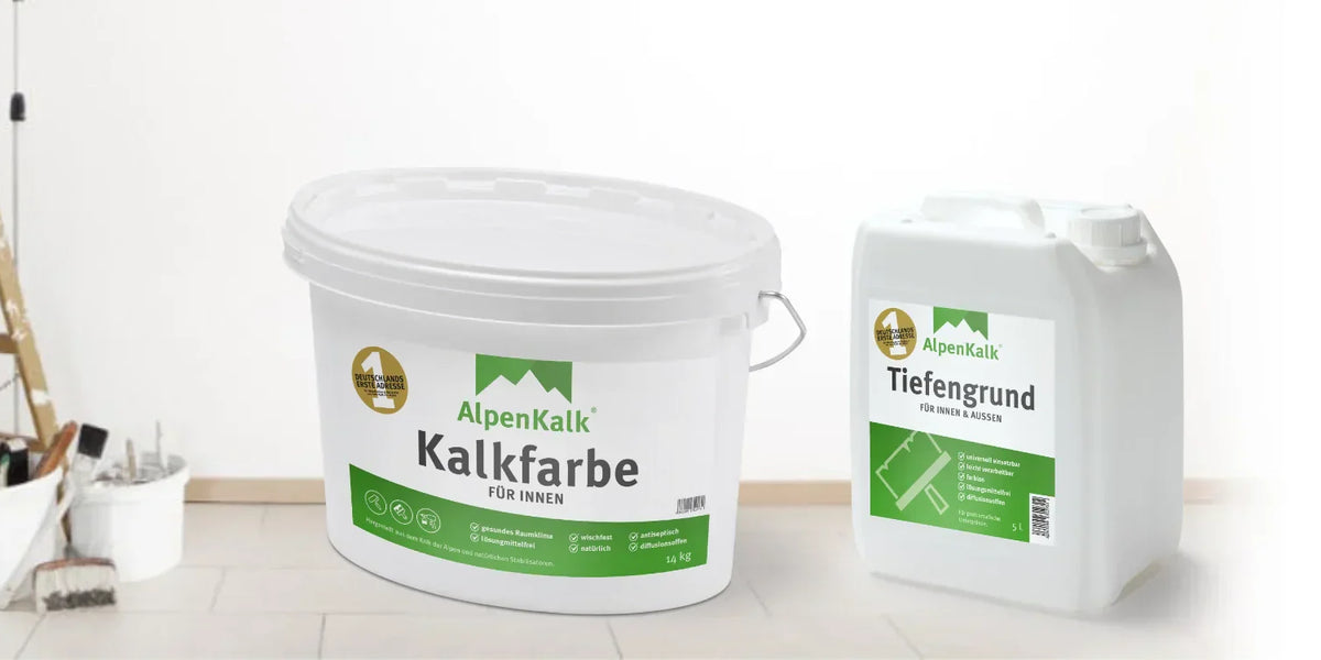 Welche Grundierung braucht Kalkfarbe? — AlpenKalk GmbH