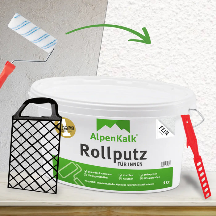 Erfahrungen Mit Alpenkalk Rollputz